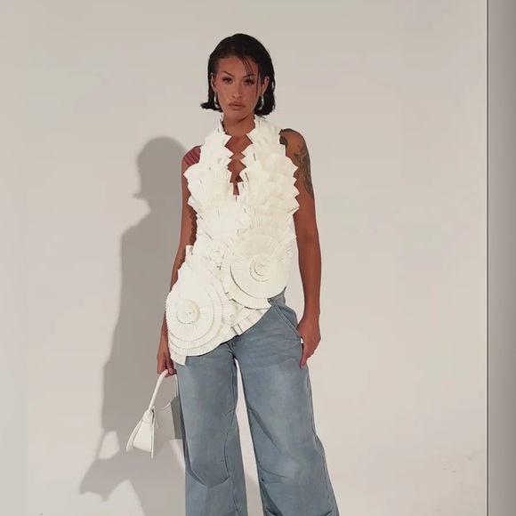 AKIRA | Tops | Akira Label Cover Me In Love Halter Top | Poshmark